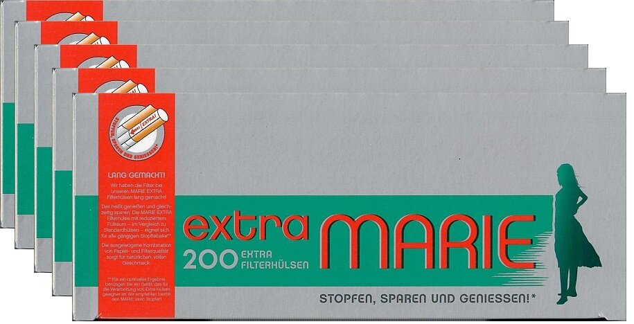 Hülsen Marie Extra 5x200, 12,98