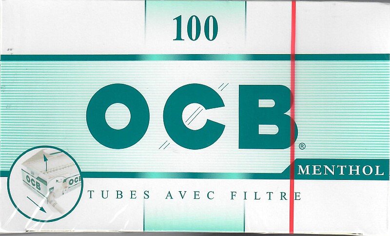 Hülsen OCB Menthol (100), 1,90
