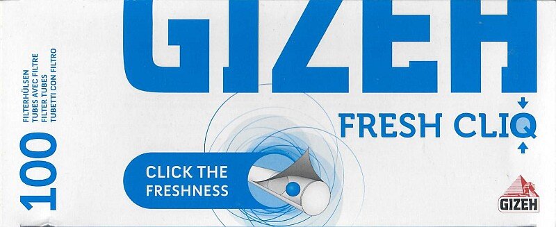 Hülsen Gizeh Fresh Cliq 100, 3,80